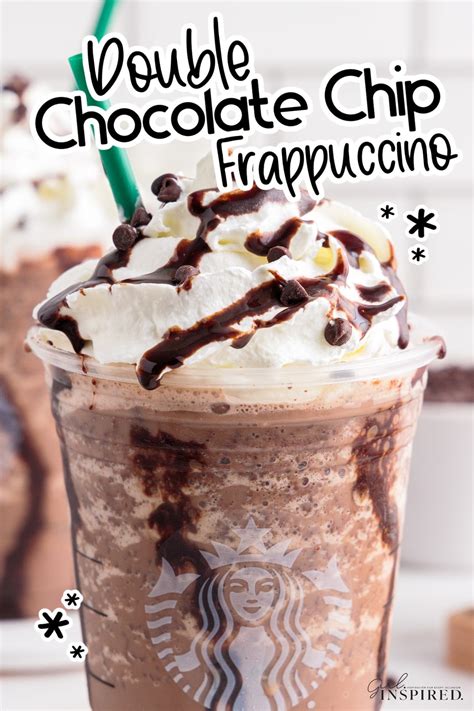 Starbucks Doppel Schokoladensplitter Frappuccino Chocolate Chip Cream