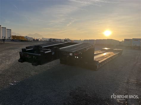 2000 Trail King Tk80med 482 Ta 48 Ft Extendable Single Drop Removable