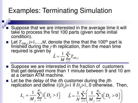 Ppt Simulation Output Analysis Powerpoint Presentation Free Download