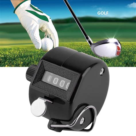 4 Digit Portable Convenient Plastic Metal Hand Held Tally Counter Manual Palm Clicker Number