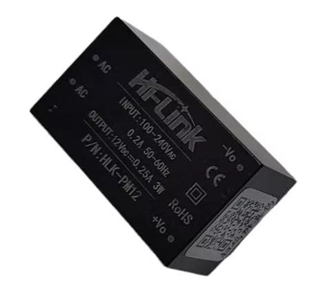 Fuente Aislada Hi Link Hlk Pm12 220v A 12v 250ma 3w Arduino Mebuscar Argentina