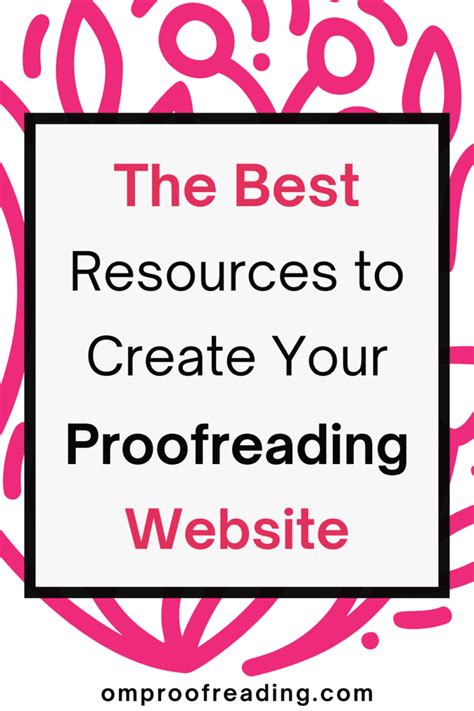 The Best Resources To Create Your Proofreading Website Make Money