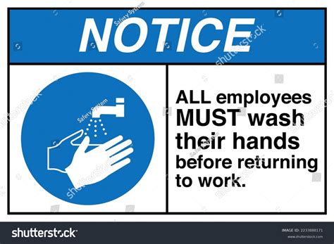 Safety Notice Sign Symbol Icon Ansi Stock Vector Royalty Free