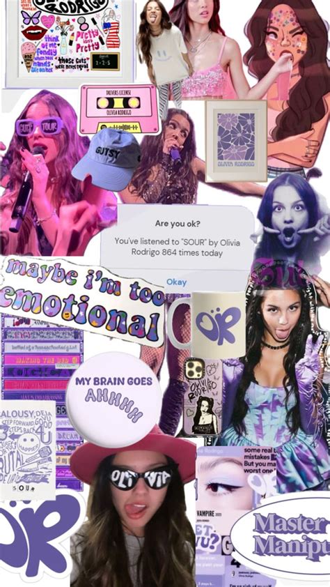 Olivia Rodrigo Wallpaper Olivia Sour Patch Wallpaper