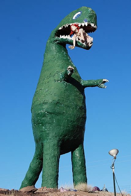 Arizona Oddity Dinosaurs Invade Holbrook