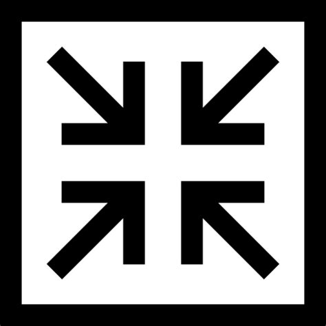 Resize Resizing Interface Decrease Arrows Size Reduce Arrow Icon