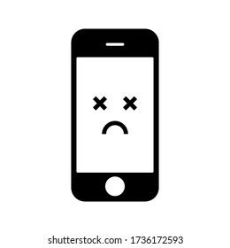 Phone Error System Vector Illustration System Stock Vector Royalty
