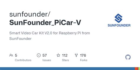 GitHub Sunfounder SunFounder PiCar V Smart Video Car Kit V For Raspberry Pi From SunFounder