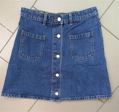 Джинсова спідниця юбка — ціна 649 грн у каталозі Міні спідниці Купити жіночі речі за доступною