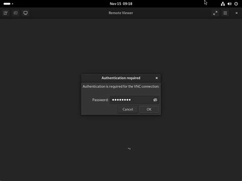 Fedora 39 Kvm Set Vnc Connection Client Server World