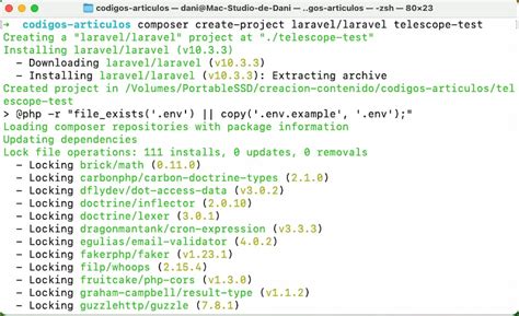 monitorizar y depurar aplicaciones con laravel telescope