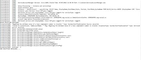 Falied To Authenticate Samaccountname Into Pcce V126 Installation
