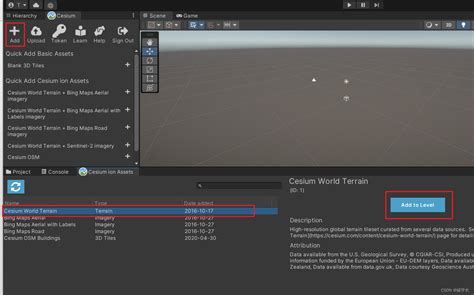 Cesium For Unity 最新实践流程2 20221208 Csdn博客