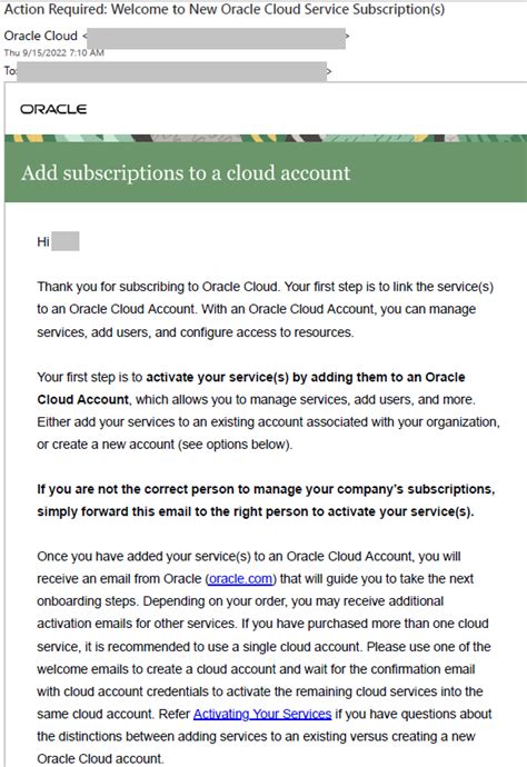 Activate Your Oracle Fusion Analytics Warehouse Subscription