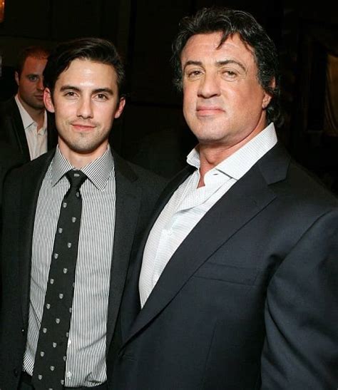 Seargeoh Stallone And Sylvester Stallone