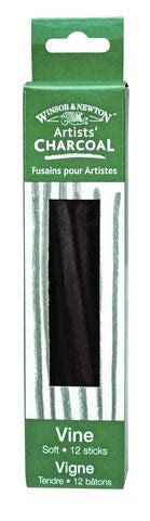 Charcoal Soft Vine 12 Pack