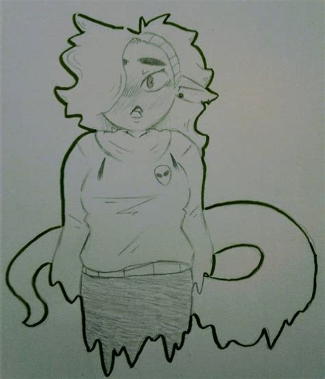 Alien Girl Sketch 2 By Hungry Socks On Deviantart
