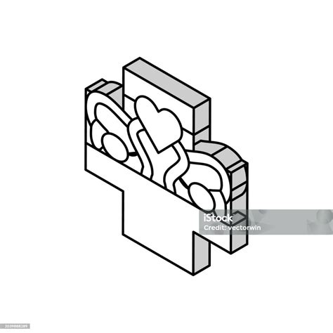 생식 건강 산부인과 의사 아이소 메트릭 아이콘 벡터 일러스트 레이 션 건강관리와 의술에 대한 스톡 벡터 아트 및 기타 이미지
