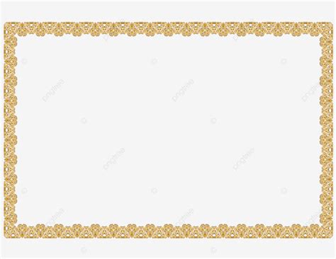 골드 인증서 배경