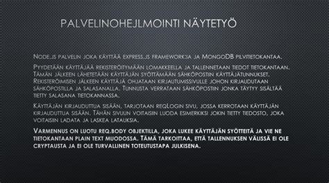 GitHub Git Laakso Palvelinohjelmointi Full Stack W Node Js And HTML CSS