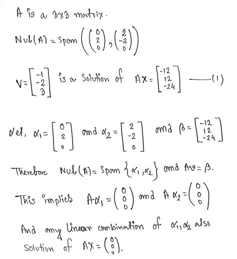 answered let a be a 3x3 matrix such that 23 assume that the vector v