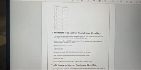 Solved From Excel Formulas Bible Solve From Question Chegg Com