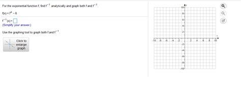solved for the exponential function f find f analytically