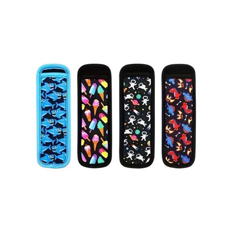 Ice Block Holders 4 Pack Assorted Colours Trendy Lil Treats