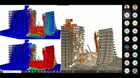 Computational Simulation With The Applied Element Method Youtube