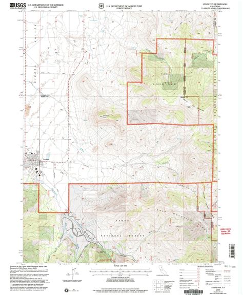 Classic Usgs Loyalton California 75x75 Topo Map Mytopo Map Store