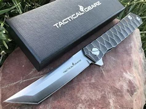 Tactical Gearz Tg Saint T Tc4 Titanium Edc Cuchillo Plegabl Meses Sin Interés