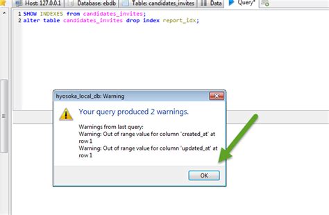 Dimensi Tutupbotol Drop Index In Mysql
