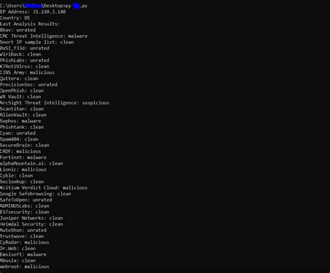 Osint With A Python Script Scan Ips With Virus Total By Melusi Shoko Osint Team