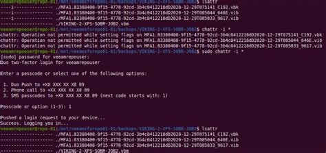 Veeam Hardening Linux Repository Part 3