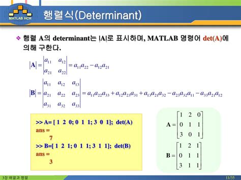 Ppt Matlab 개요와 응용 3 장 배열 연산 Powerpoint Presentation Id 4630391