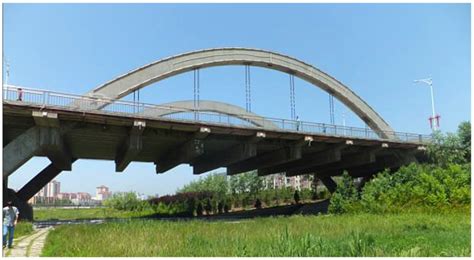 Landscape Of Reinforced Concrete Arch Bridge Download Scientific Diagram