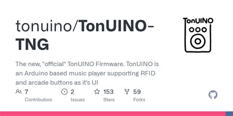 GitHub Tonuino TonUINO TNG The New Official TonUINO Firmware TonUINO Is An Arduino Based