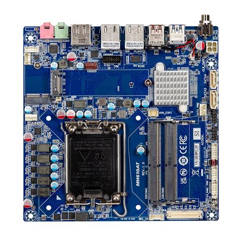 Itxl H610a Thin Mini Itx Intel® H610 Chipset Supp 13th 12th Gen Core