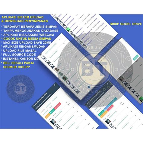 jual aplikasi web source code upload dan download semua file full support shopee indonesia