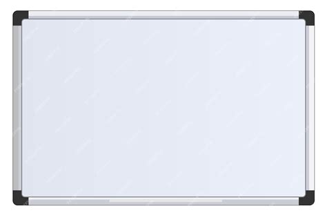Premium Vector A Blank Whiteboard With A White Board On It