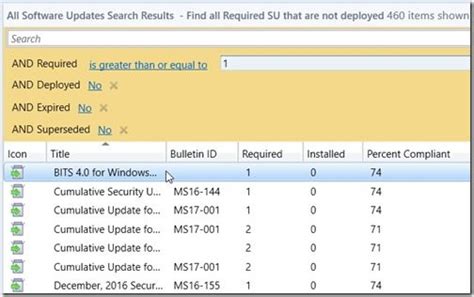 Determining Software Updates Required Within Sccm Recast Software