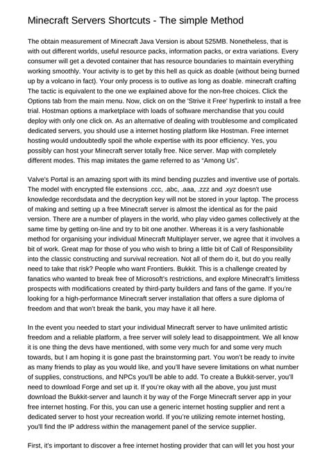 Minecraft Servers Shortcuts The Straightforward Approacheqyzh Pdf Pdf Docdroid