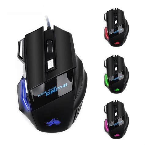 Wired LED Gaming Wired Mouse Gamer Fuss