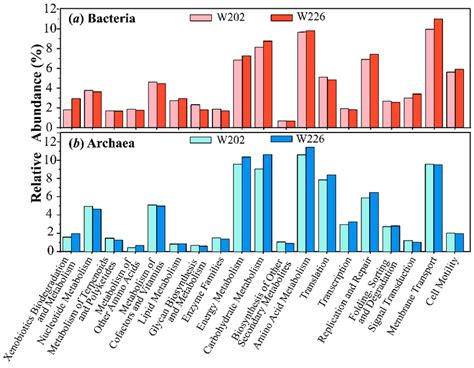 Variation In Predicted Genes From Bacteria A And Archaea B In