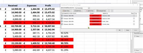 Pivot Table Conditional Formatting