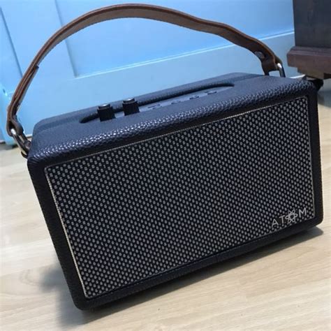 Atom Retro Bluetooth Speaker Audio Soundbars Speakers Amplifiers On Carousell
