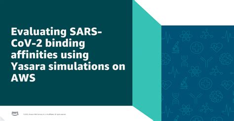 Evaluating Sars Cov 2 Binding Affinities Using Yasara Simulations On Aws Aws For Industries