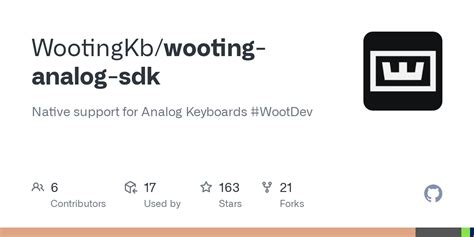 github wootingkb wooting analog sdk native support for analog