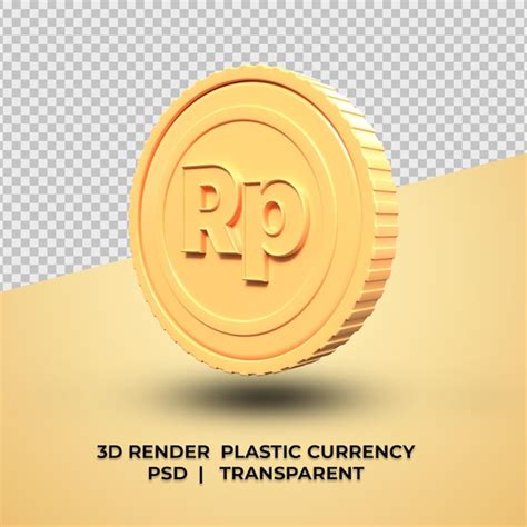 Premium Psd 3d Coin Currency Rupiah