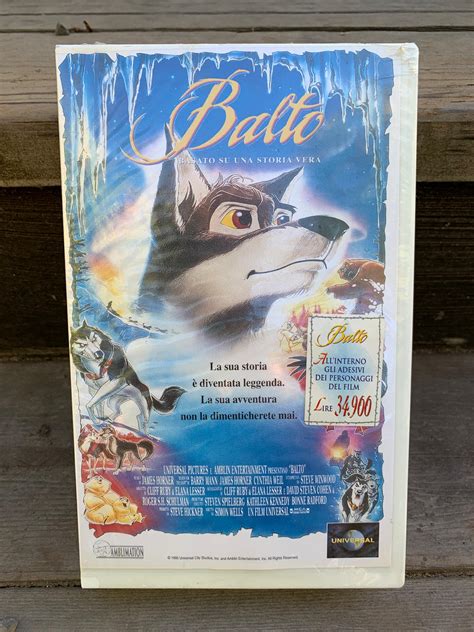 Balto Sealed Italian Vhs By Maddwolf11 On Deviantart